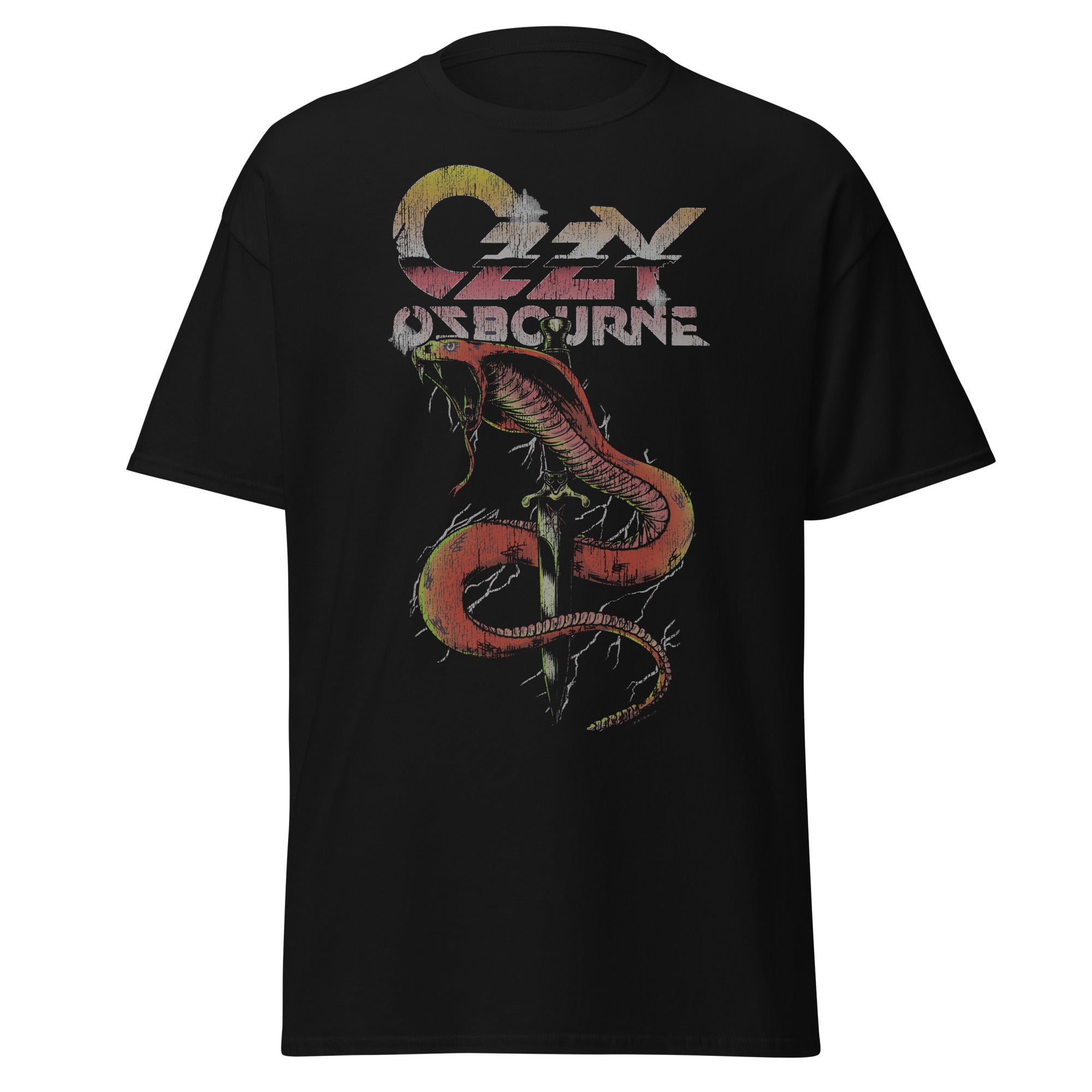 Ozzy Osbourne Snake Bite Jumbo Print T-Shirt – MerchMoment